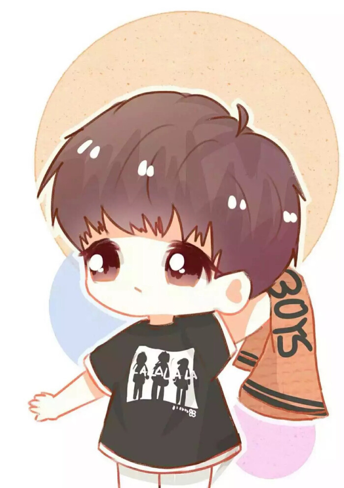 tfboysq版萌图铅笔画-千图网