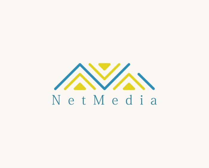netmedia 标志设计－堆糖，美好生活研究所
