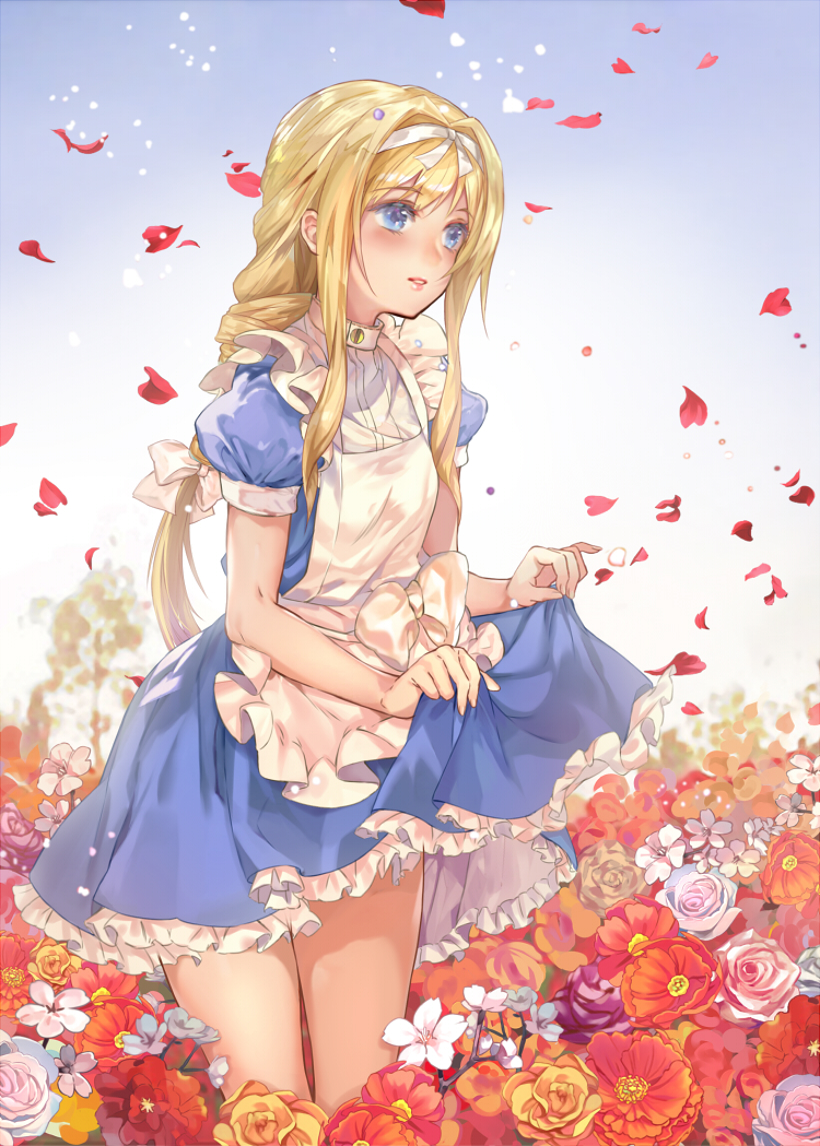 刀剑神域 爱丽丝·滋贝鲁库 绘师：Aimee（pi…－堆糖，美好生活研究所